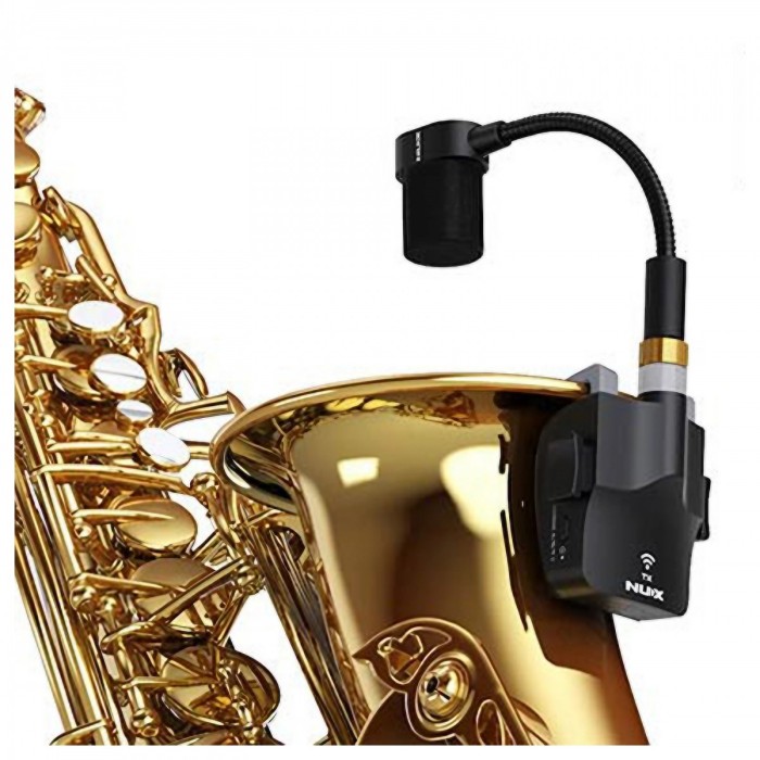 NUX B-6 - Wireless Saxophone Microphone System 2.4GHz