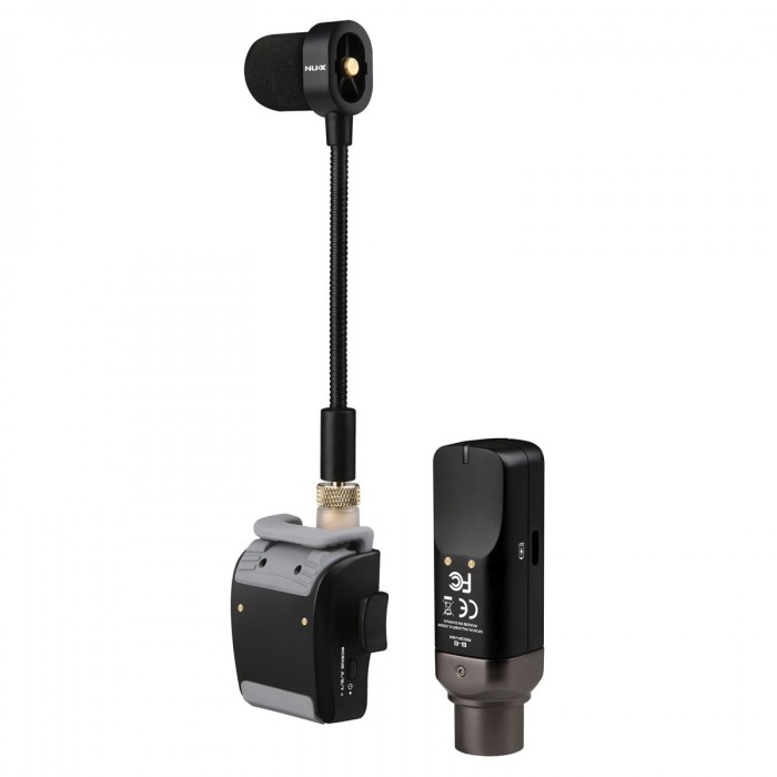 NUX B-6 - Wireless Saxophone Microphone System 2.4GHz